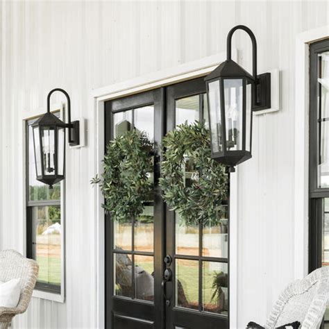 Capital Lighting 926932bk Ellsworth 3 Light 36 Inch Black Outdoor Wall