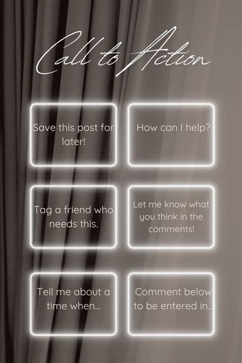 Call To Action Statements For Your Captions In 2024 Instagram