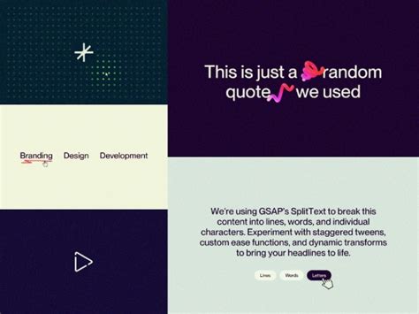 From Splittext To Morphsvg 5 Creative Demos Using Free Gsap Plugins Codrops