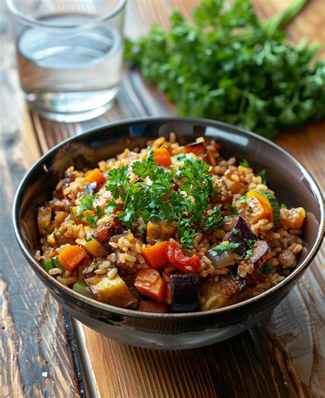 Arroz Integral Con Verduras La Receta Saludable Que Te Encantará Receta Fácil Deliciosa Y Viral