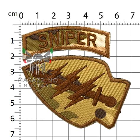 Sniper Shield Patch With Multicam Velcro 303
