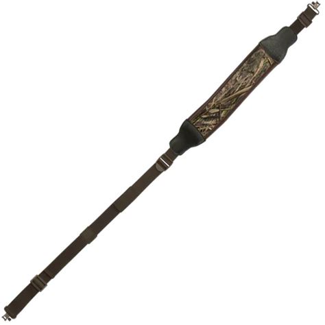 Drake Waterfowl Neoprene Gun Sling With Clip Mossy Oak Shadow Grass