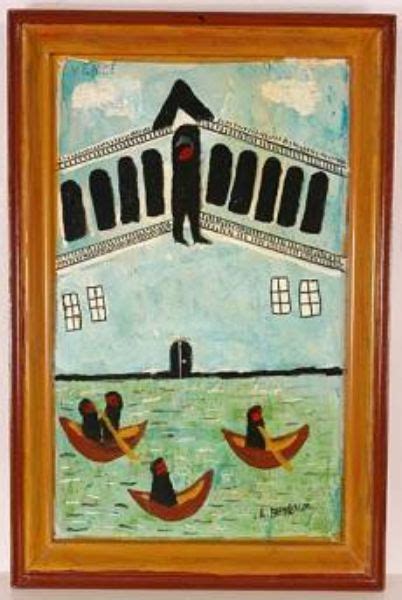 Venice By Aaron Birnbaum Artist Us 1895 1998 At Slotin Folk Art Auction House Findartvalue