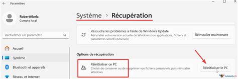 Comment Réinitialiser Un Pc Windows 11 Aux Paramètres Dusine Tech Abeille