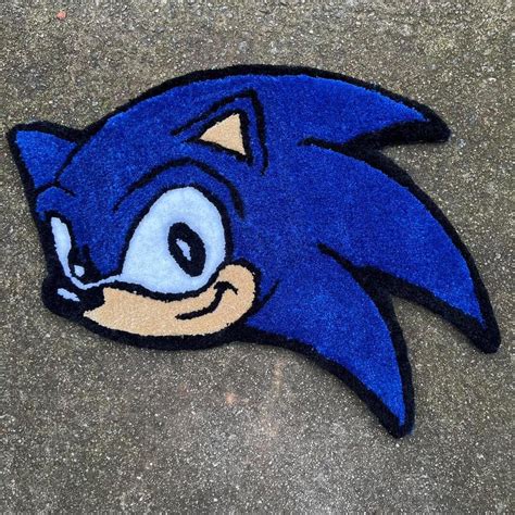Sonic The Hedgehog Rug Etsy