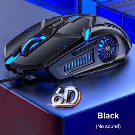 Gaming Mouse Wired Mouse 6d 4 Speed Dpi Rgb Gaming Mouse For Pubg Computer Laptop Gaming Mouse