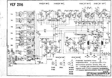 Схема радиоприемника vef 202 - 84 фото