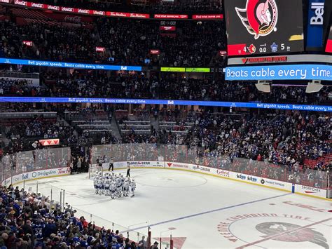 Throwback To The Wild 5 4 Win For The Leafs In Ottawa In March One Of