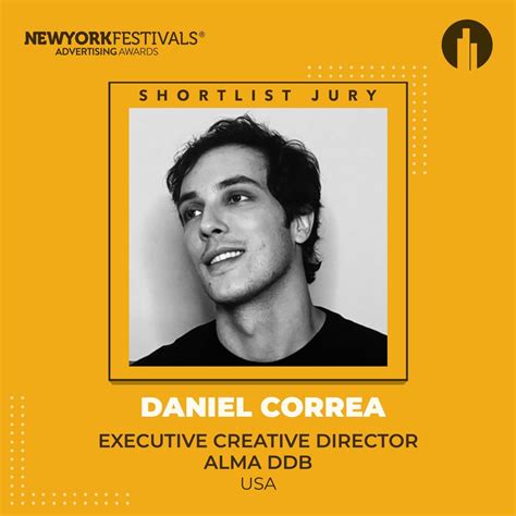 Our Ecd Daniel Corrêa Has Been Invited To Participate In The Shortlist
