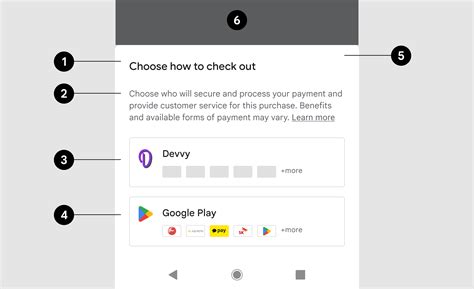 Interim Ux Guidelines For Alternative In App Billing Systems Play Billing Android Developers
