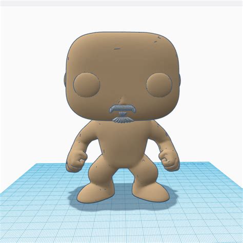 🎨 Funko Beard 3・ Stl File For ・cults
