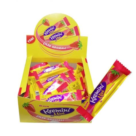 Ülker Kremini Mini Çilek Aromalı Şekerleme 50 2024