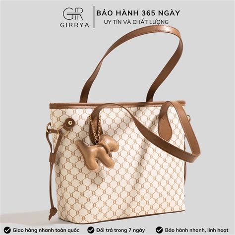 Túi Xách Công Sở Nữ Tote Girrya M44 Túi Xách Da Bản To Size 30cm đựng