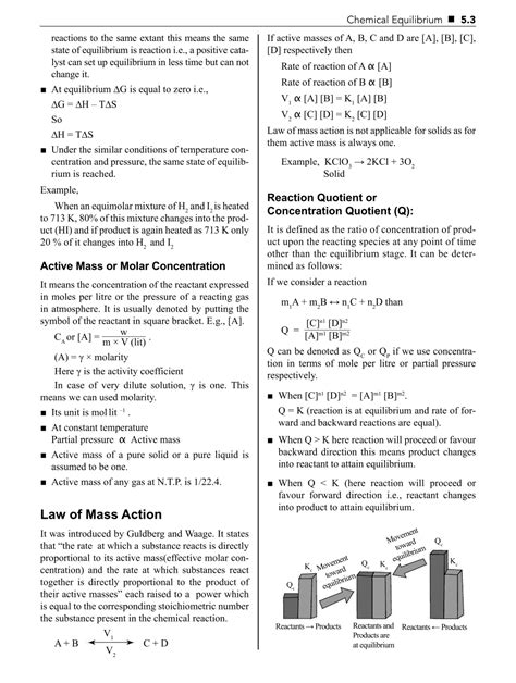 Equilibrium Class 11 Notesisccbsebiswajit Das All About Chemistry