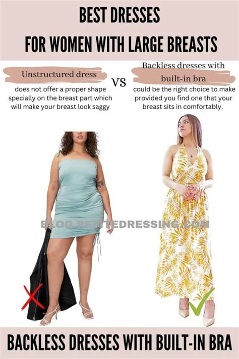 The Complete Dress Guide For Women With Large Breasts