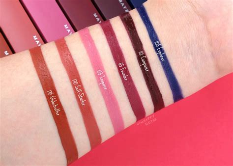 Maybelline Superstay Matte Ink Liquid Lipstick Review 42 Off