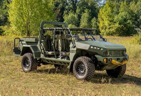 Gm Defense Adapts Hummer Ev For Military Concept Vehicle Mobility