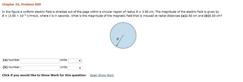 Solved Chapter 32 Problem 009 In The Figure A Uniform Chegg Com