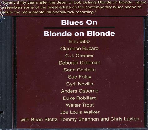 Personnel Includes Eric Bibb Sean Costello Sue Foley Duke Robillard