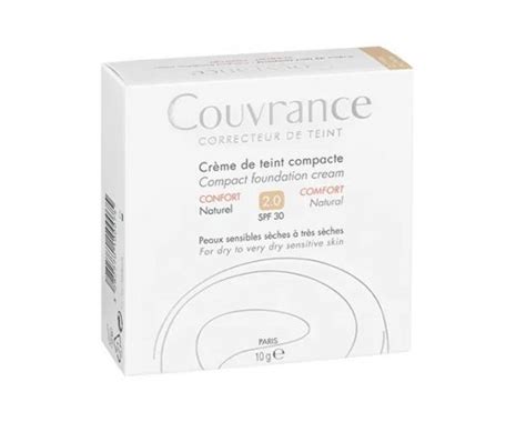 АВЕН КУВРАНС КРЕМ ПУДРА КОМФОРТ Spf30 2 10 г Avene Couvrance