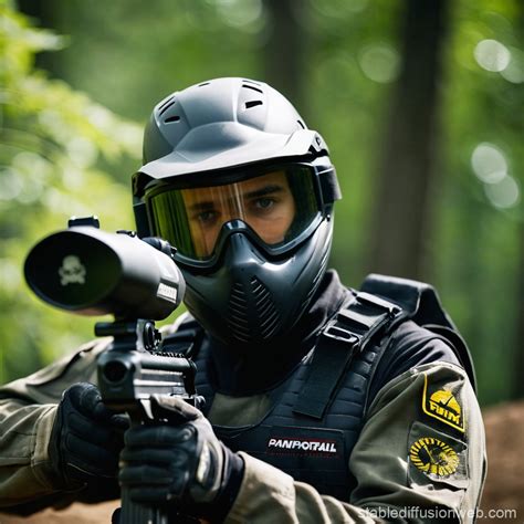 Paintball Logo Design Prompts Stable Diffusion Online