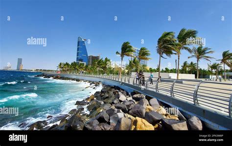 Jeddah Saudi Arabia April 23 2021 Beautiful View Of Jeddah Beach