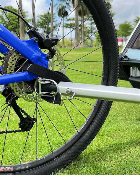 Quick Release Bike Trailer Thule Chariot Axle Mount Cup With Quick