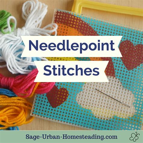 Needlepoint Stitches Diagrams