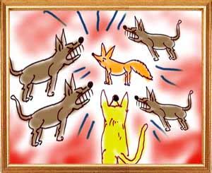 Indian Mythology The Cunning Blue Jackal
