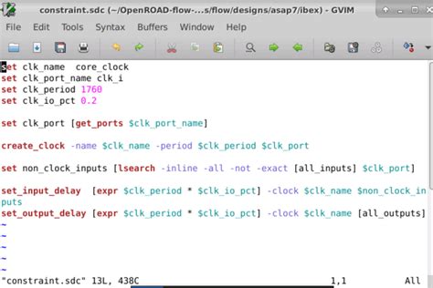 Github Inderjit303openroad 7nm Pd Ibex Openroads Scripts Implementing An Rtl To Gds Flow