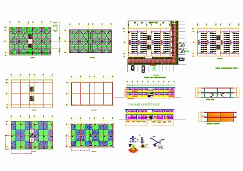 Escuela 2 Niveles En Autocad Descargar Cad Gratis 4352 Kb Bibliocad