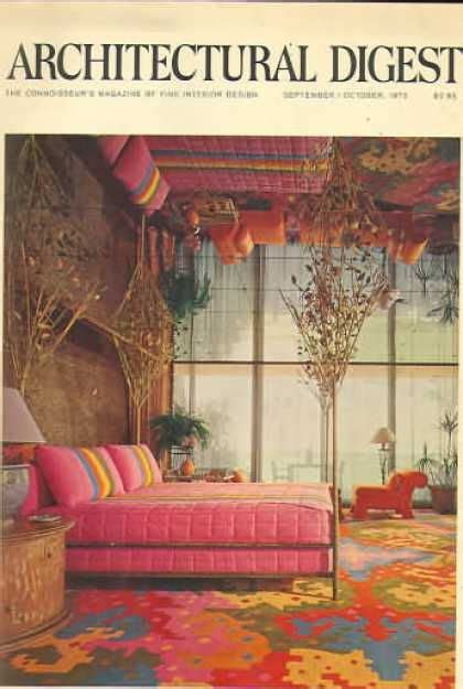 Architectural Digest September 1972 Architectural Digest Home