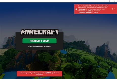 Issue Logging In Please Help Rminecraft