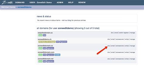 zoneedit dynamic dns