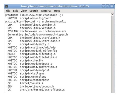 Compilation Of The Kernel Source Download Scientific Diagram