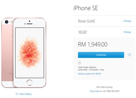 You Can Now Order Your IPhone SE On The Malaysian Online Store SoyaCincau
