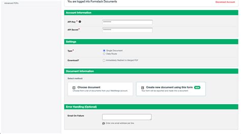 Creating A Formstack Documents Template With Your Form Formstack