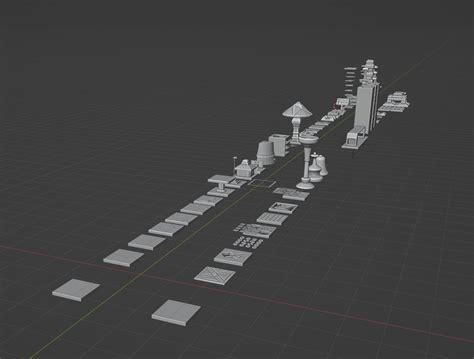 Game Asset Pack Blend File