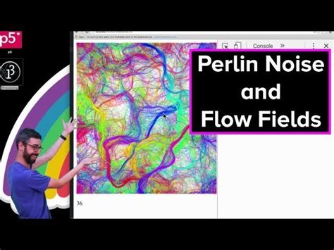 free video perlin noise and flow fields from coding train class central