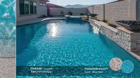 Silver Sea Pebblebreeze Pool Finishes