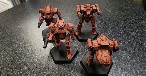 Wip Battletech Lance Album On Imgur