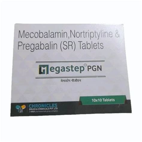 Mecobalamin Nortriptyline Pregabalin Tablets At ₹ 143 Box