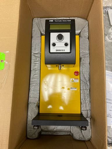 Brookfield Ct3 Texture Analyzer Ct3 1000 Testing And Trial Use Only