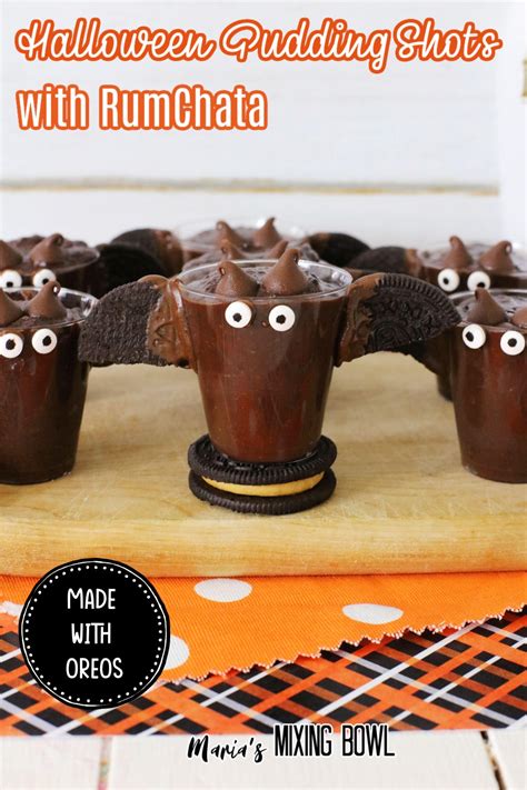 Halloween Pudding Shots