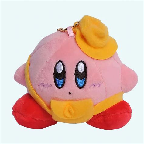 Kirby Plush With Yellow Cap • My Plush