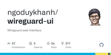 Github Ngoduykhanh Wireguard Ui Wireguard Web Interface