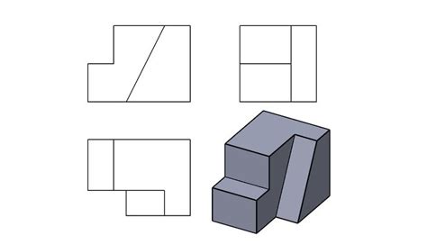 Isometric Drawing Exercises With Answers Google Search Technische