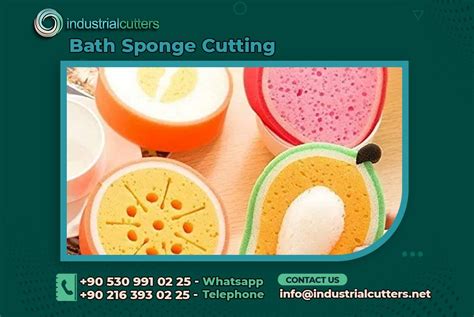 Bath Sponge Cutting Industrial Cutters