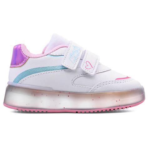 Tênis Infantil Mini Pé Mp2407 Branco Com Led Bem Vindo à Mini Pé