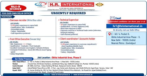 Mohd Bilal On Linkedin Dear Connections Greetings We Are Hiring For The Following Positions